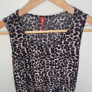Emily Stacy | Dresses | Emily Stacy Animal Print Skater Dress | Poshmark